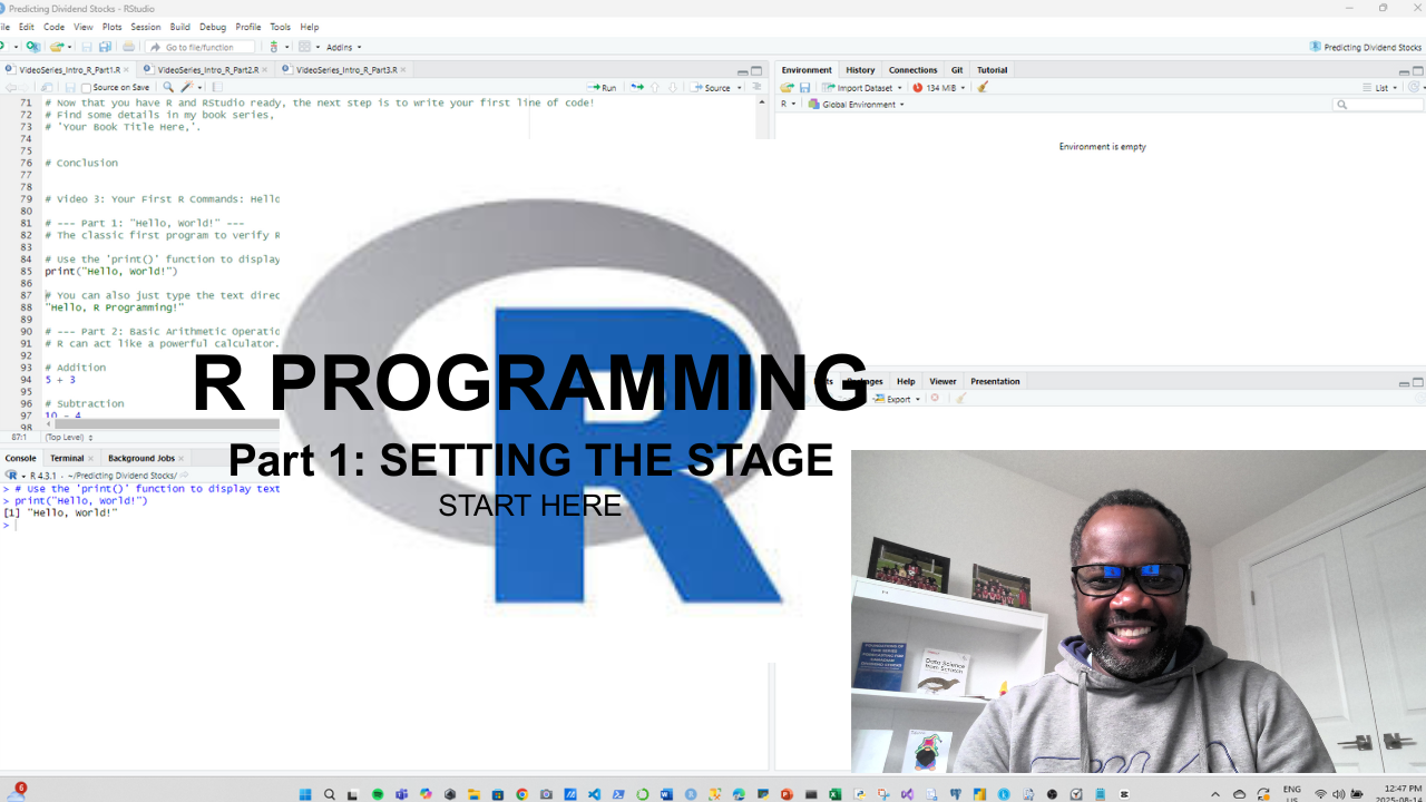 Unlock Your Data Journey: Welcome to Our R Programming Video Series ...